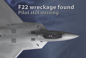 Missing F-22 pilot identified - Defence Aviation
