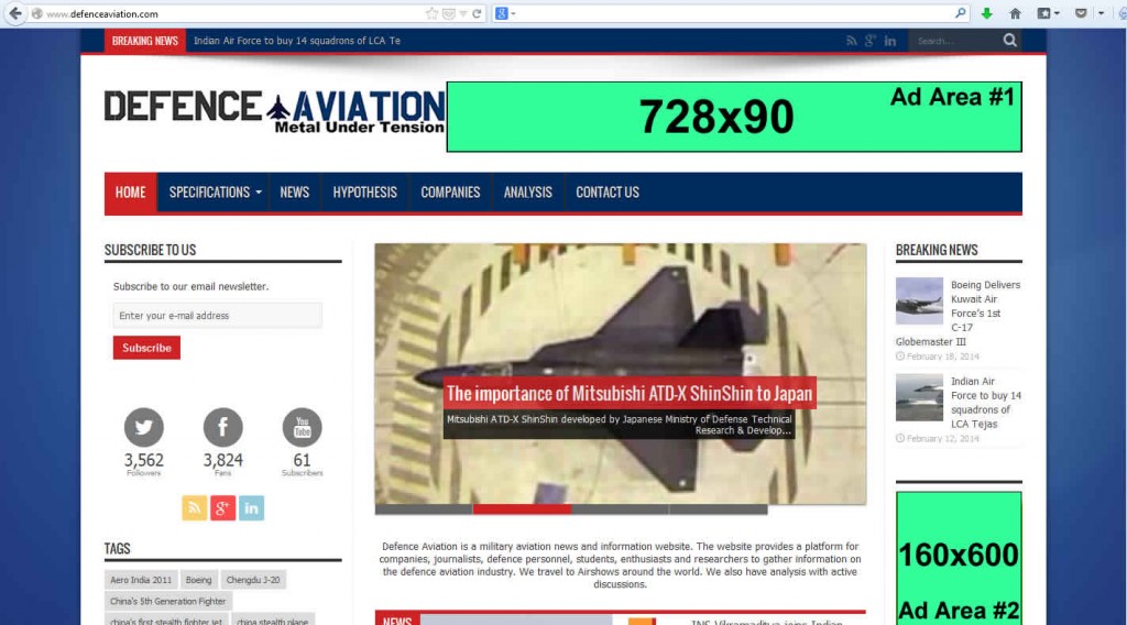 Advertise with us - Defence Aviation