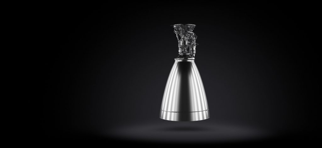 SpaceX Falcon 9 Second Stage Merlin Vacuum Engine & Dragon Spaceship ...