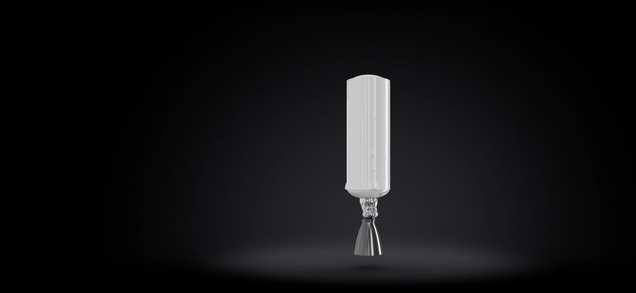 SpaceX Falcon 9 Second Stage Merlin Vacuum Engine & Dragon Spaceship ...